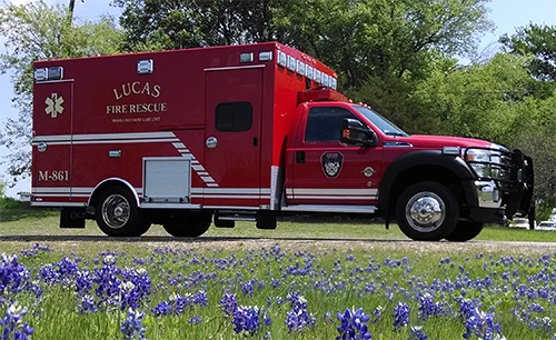 Custom Emergency Vehicle for Lucas Fire Department